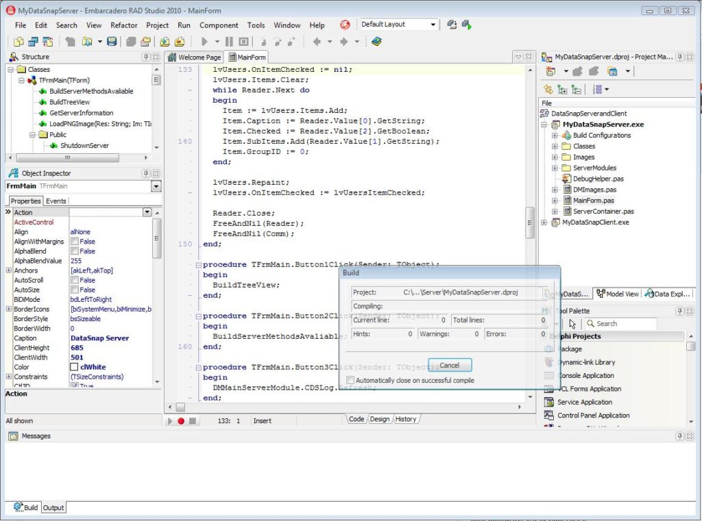 Background Compilation in Delphi 2010 and C++Builder 2010 | Andreano ...