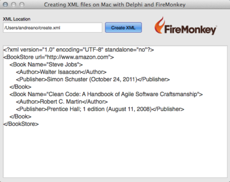 FireMonkey and Delphi support for XML files on Mac | Andreano Lanusse
